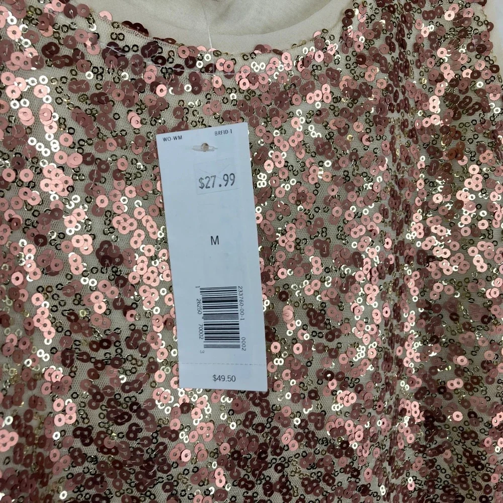 Banana Republic | Tops | Nwt Banana Republic Sequin Tank Top Women Size ...